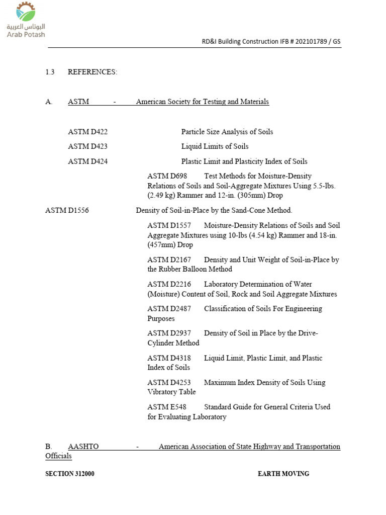 Particle Size Analysis of Soils | PDF | Civil Engineering | Physical ...