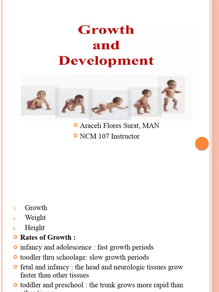 Growth and Development | PDF | Child Development | Temperament