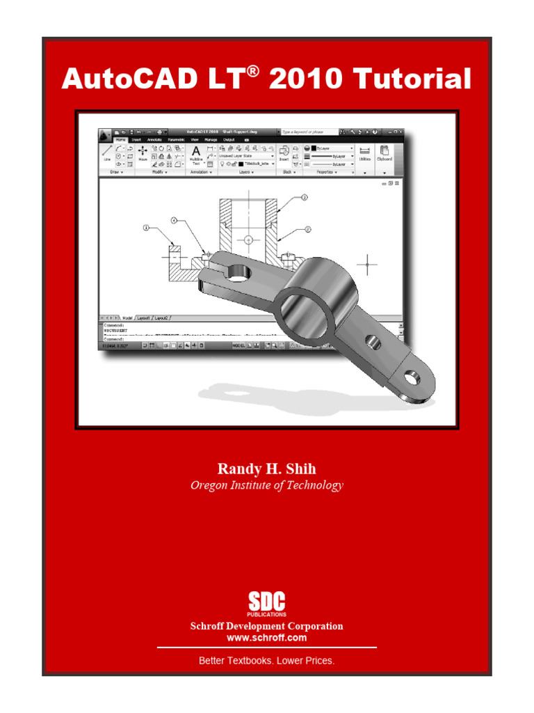 Autocad LT 2010 Tutorial: Randy H. Shih | PDF | Coordinate System ...