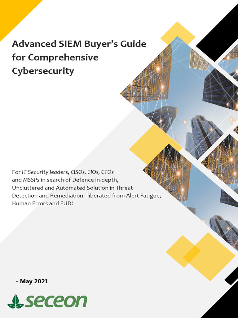 SIEM Buyers Guide v6 | PDF | Security | Computer Security