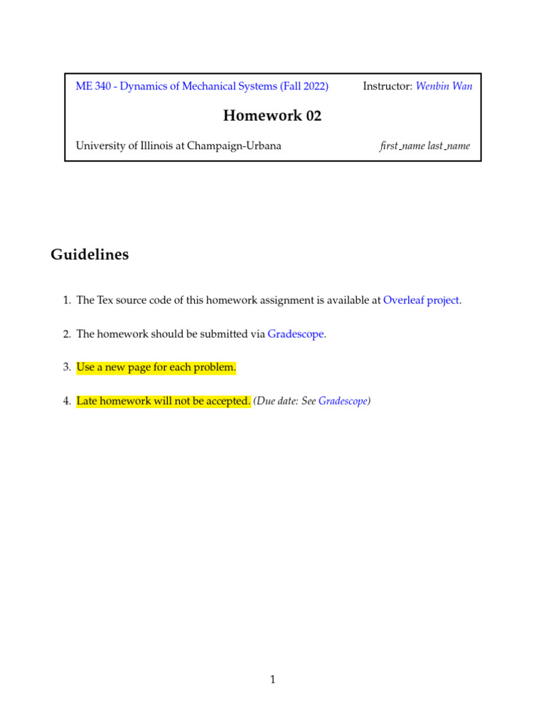 Homework 2 Solutions | PDF | Ordinary Differential Equation | Mass