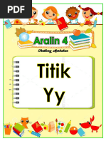 Letrang Y Worksheets | PDF