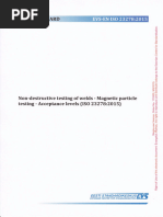 EN ISO 23278:2015 Magnetic Testing Standards | PDF