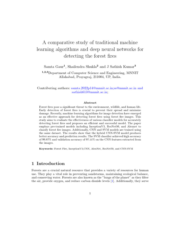 Springer Nature LaTeX Template | PDF | Support Vector Machine | Deep ...