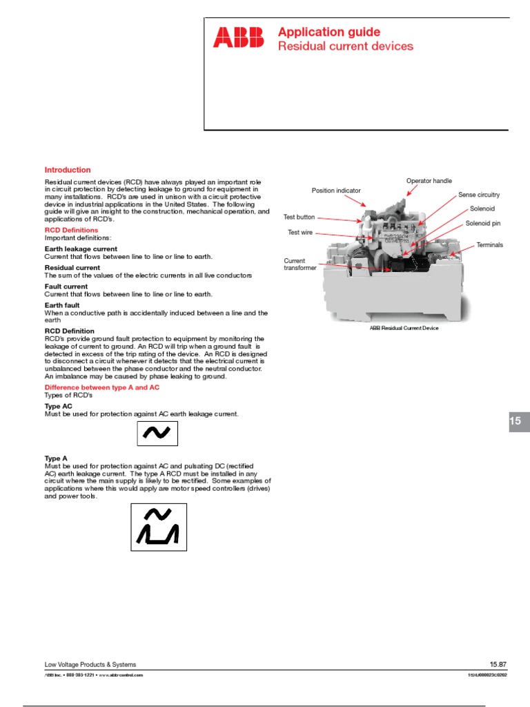 Application Guide - RCD | PDF