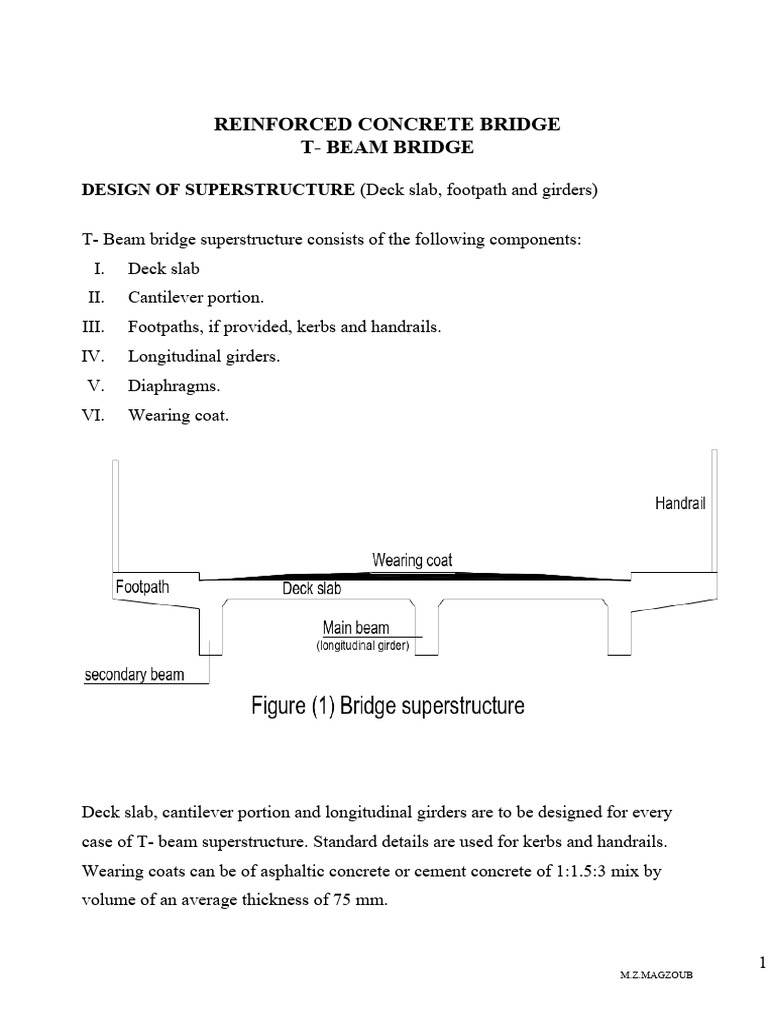 Deck Slab | PDF | Bridge | Bending