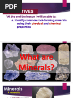 Testing Mineral Properties for Identification | PDF | Minerals | Density
