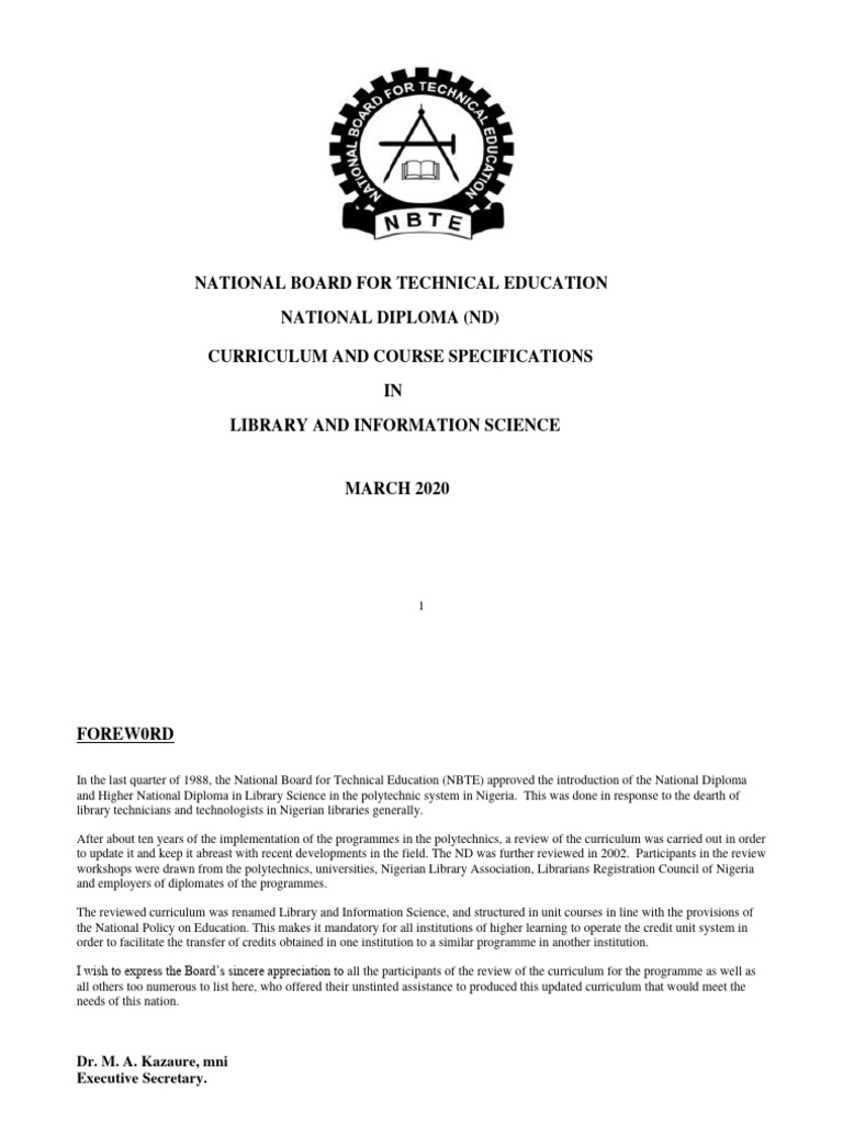 ND LIB & INF SCI | PDF | Libraries | Information