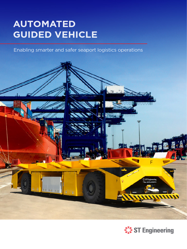 Automated Guided Vehicle For Seaport | PDF | Transportation Engineering ...