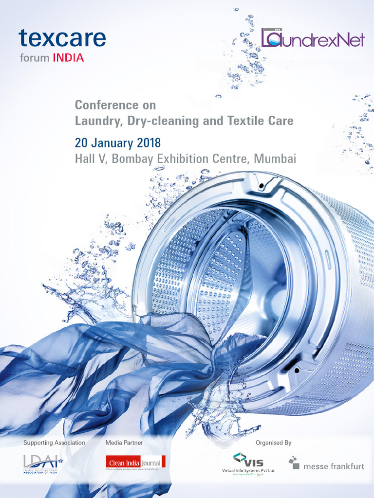 Texcare India Forum 2018 Conference Program | PDF | Laundry | Business ...