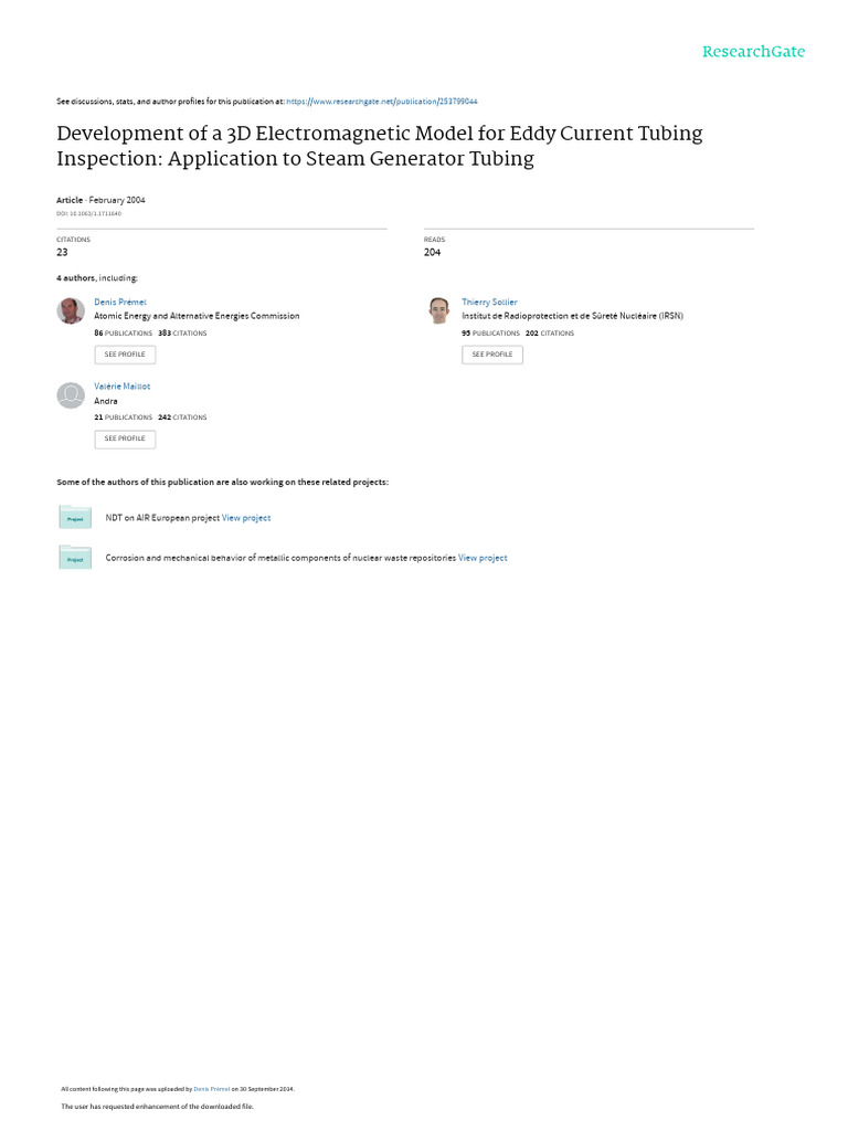 Development_of_a_3D_Electromagnetic_Model_for_ECT | PDF | Field ...