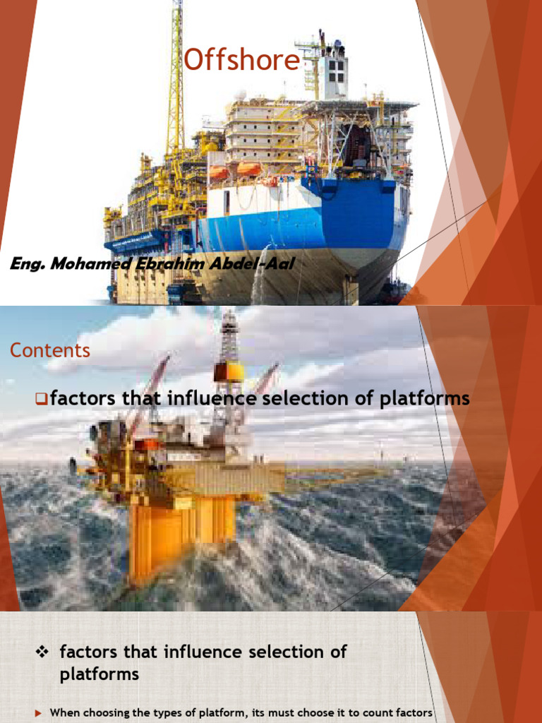 Introduction About Offshore Platform | PDF | Pipe (Fluid Conveyance ...