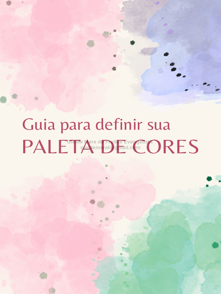 Paleta de Cores | PDF | Marketing | Direitos Autorais