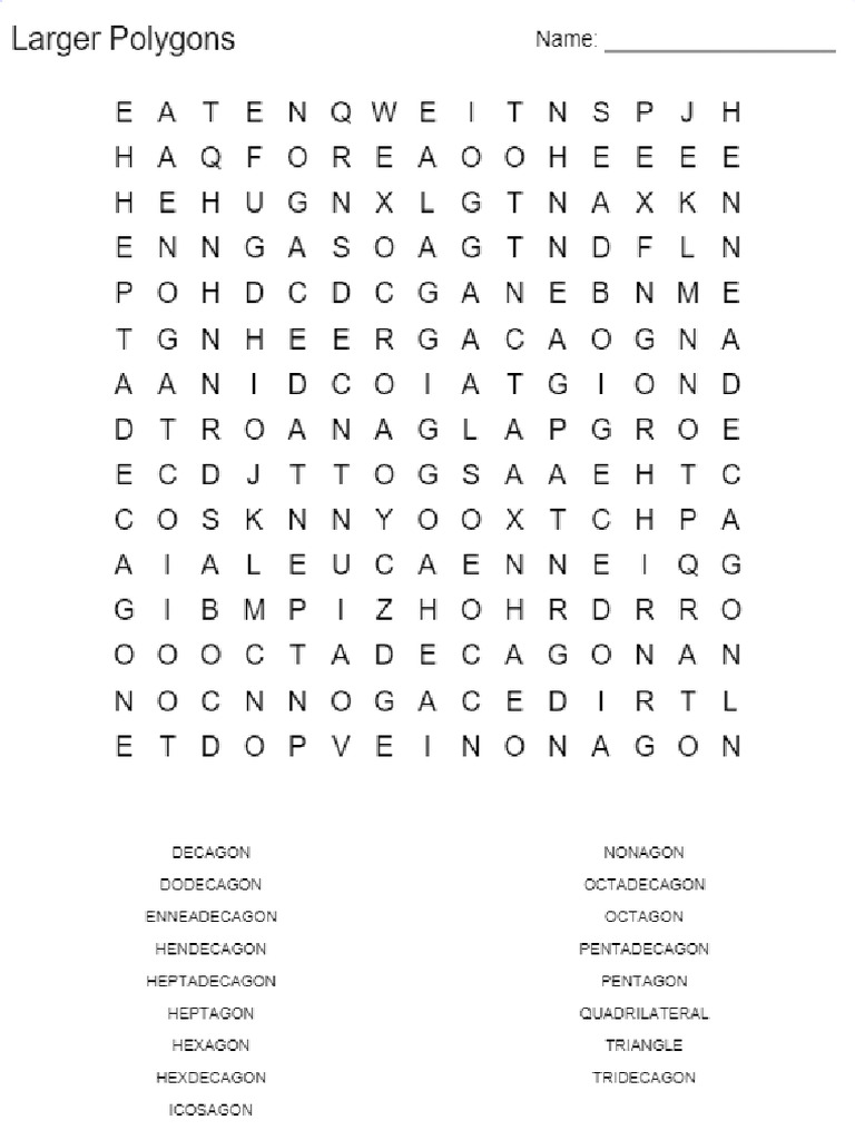 Polygon Puzzle | PDF