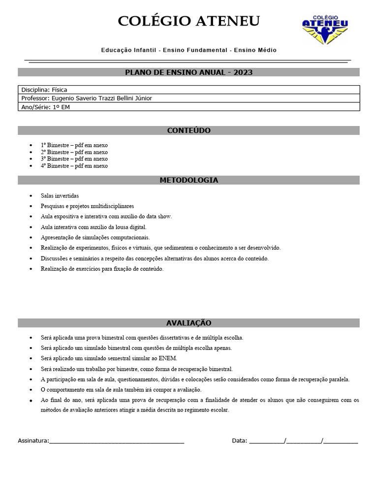 Plano De Ensino Anual 2023 1col Capa Pdf 2578