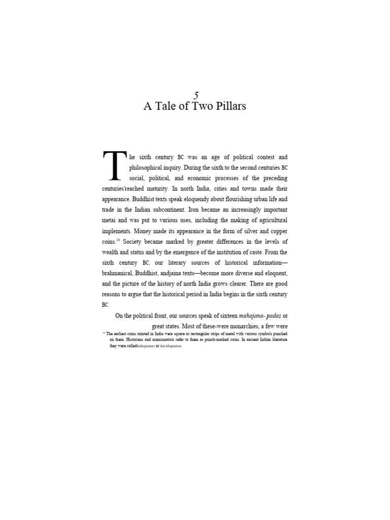The Tale of Two Pillars | PDF | Ashoka