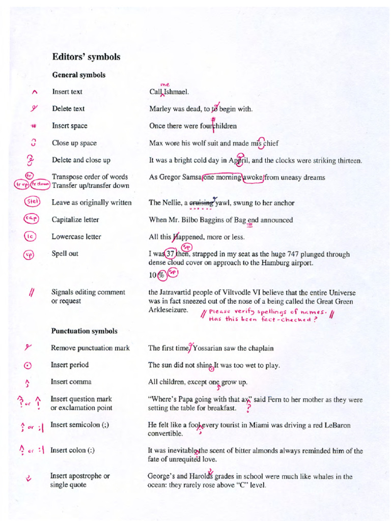 Proofreading Guide | PDF Proofreading Guide | PDF