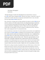 The Paper Menagerie by Ken Liu | PDF