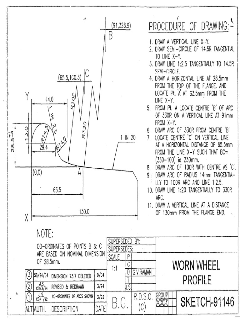 SK 91146 - 3 Worn Wheel Progile | PDF