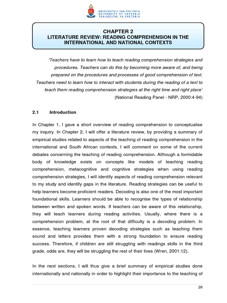02 Chapter 2 | PDF | Reading Comprehension | Literacy