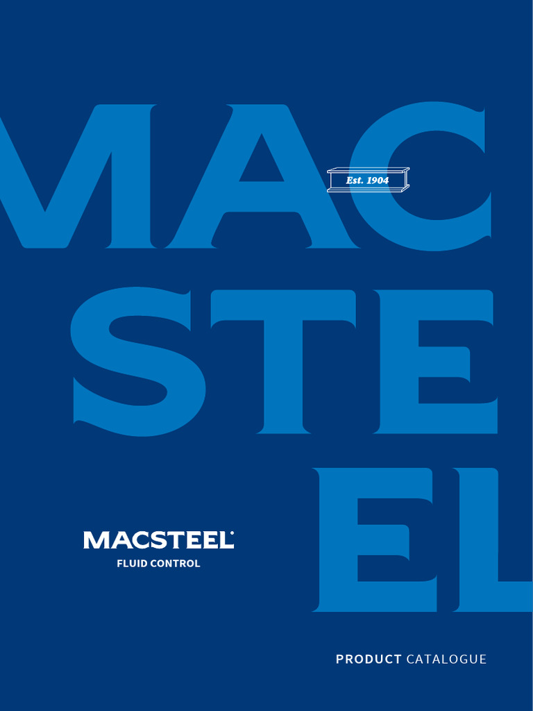 Macsteel Fluid Control Product Catalogue 2021 | PDF | Valve | Water Heating