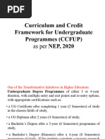 4-Year UG Honours Program Guidelines | PDF | Methodology | Academic Degree