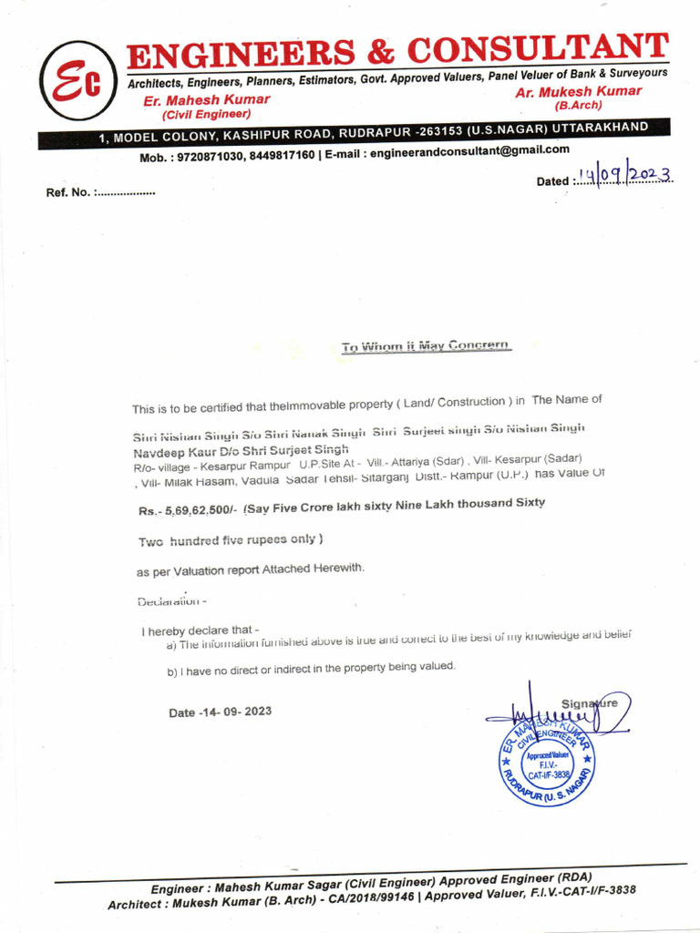 Valuation Report | PDF