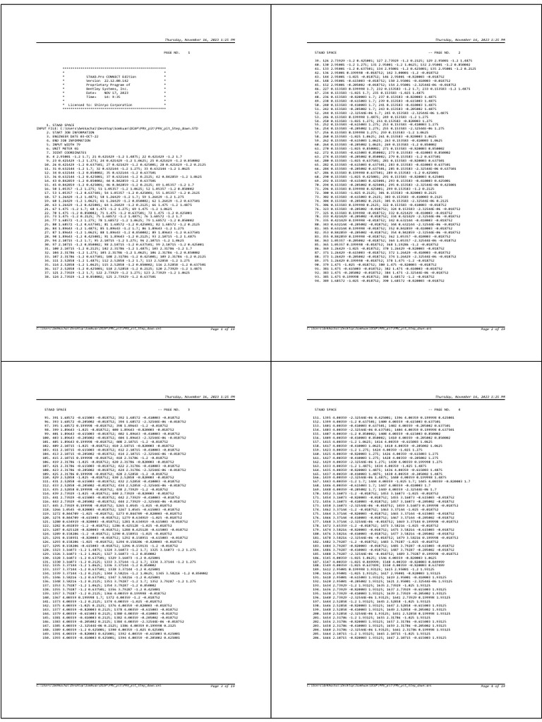 Staad Step | PDF | Computing | Operating System Families