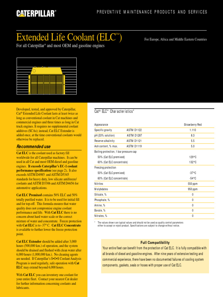 ELC Data Sheet PEHP9557 | Download Free PDF | Mechanical Engineering | Chemical Compounds