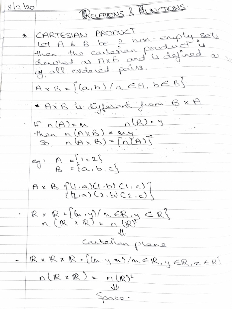 Relation and Func. | PDF