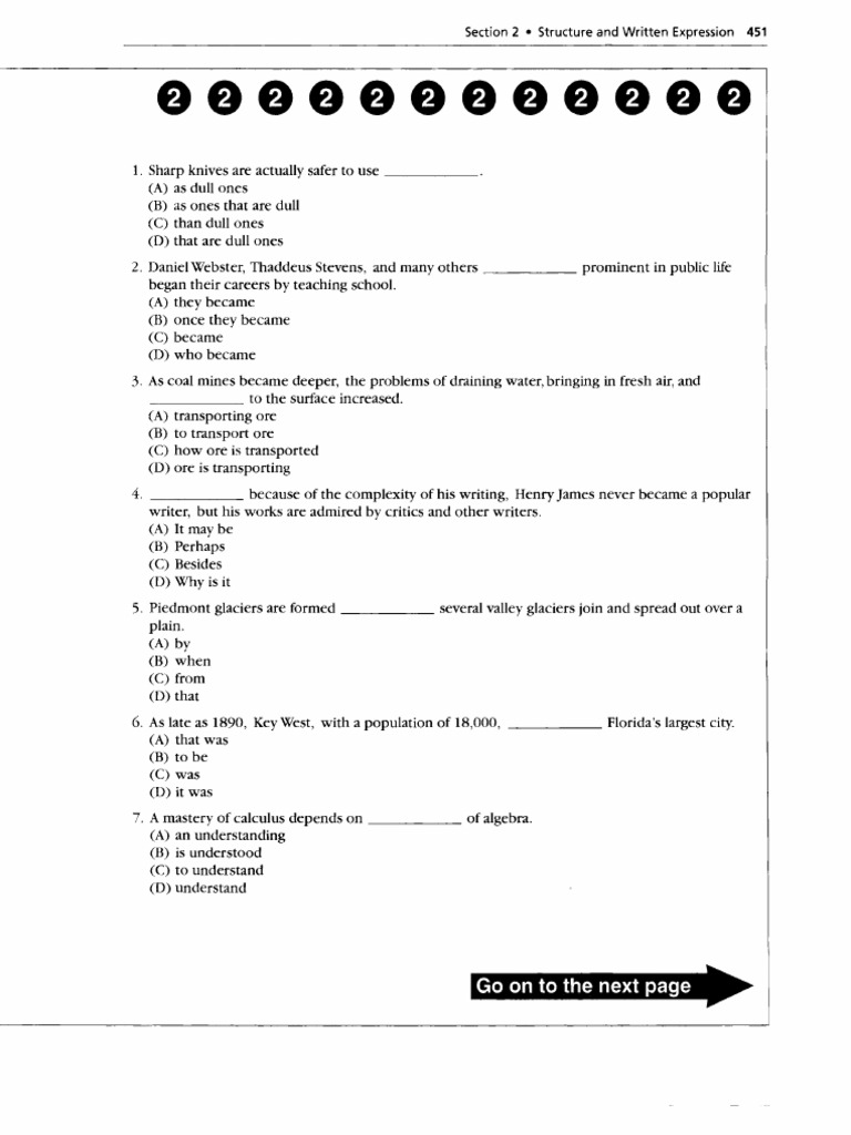 Structure Final Test-Complete | PDF