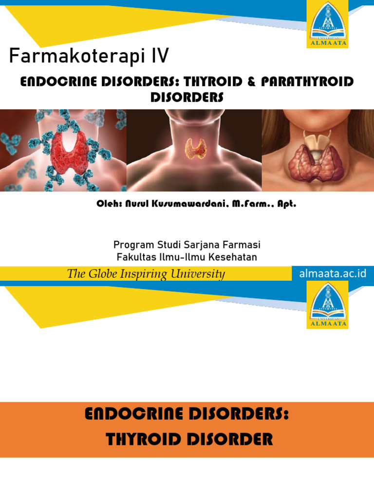 Farmakoterapi Gangguan Tiroid | PDF | Sains & Matematika