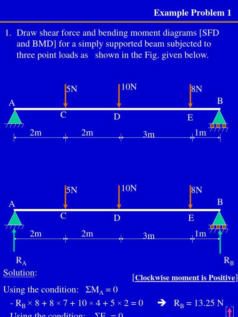 Week 9 Example | PDF | Bending | Beam (Structure)
