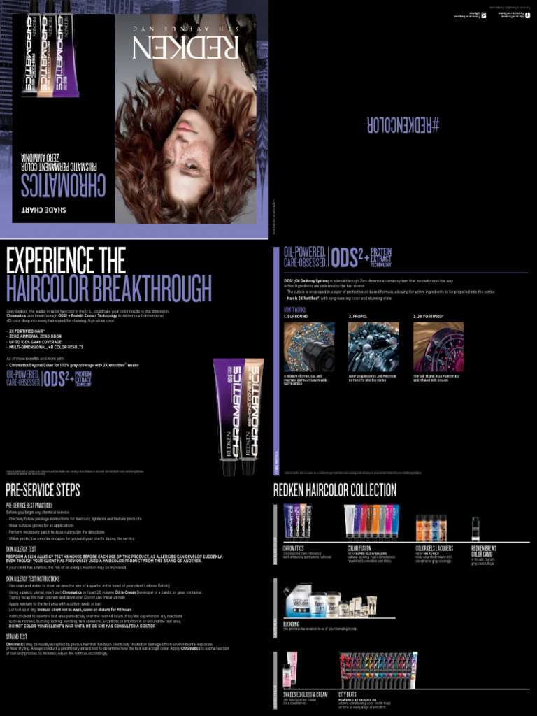 Chromatics Full Size Shade Chart | PDF | Yellow | Green