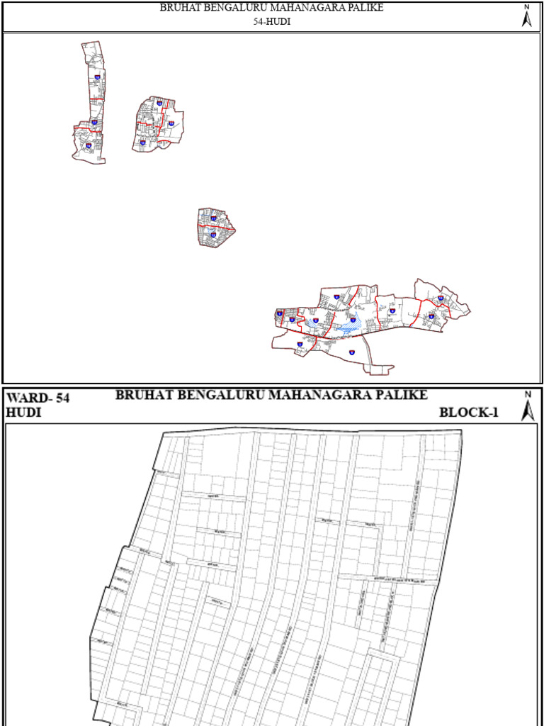 Bengaluru Ward Map Details | PDF