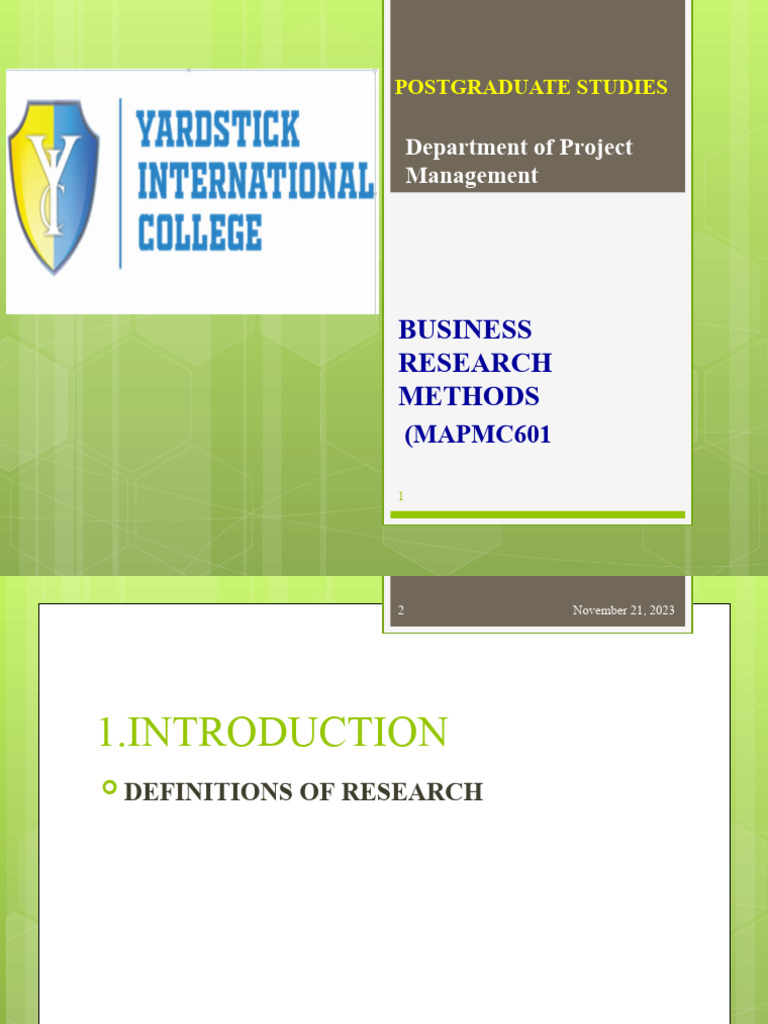 Chapter 1 Introduction (Autosaved) | PDF | Methodology | Quantitative Research