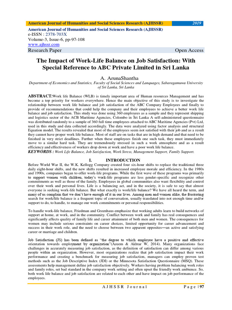 The Impact of Work ABC PVT | PDF | Coefficient Of Determination ...