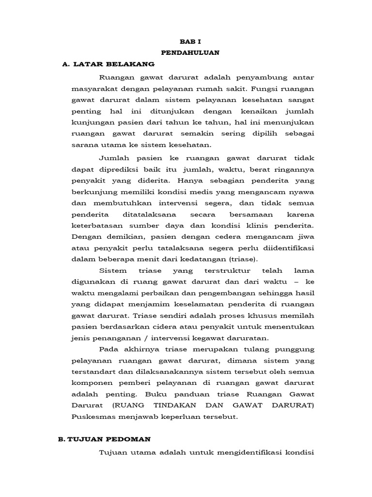 Panduan Triase | PDF