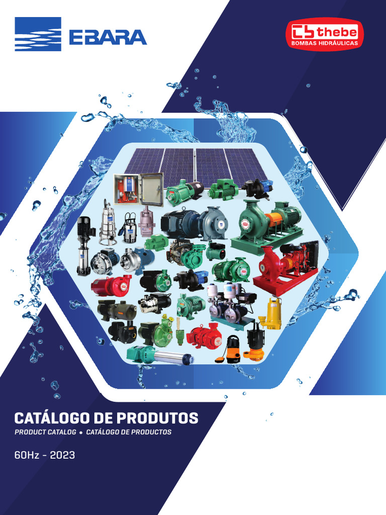 Catalogo 2023 Bombas de Superficie Ebas Thebe | PDF | Ciências Físicas ...