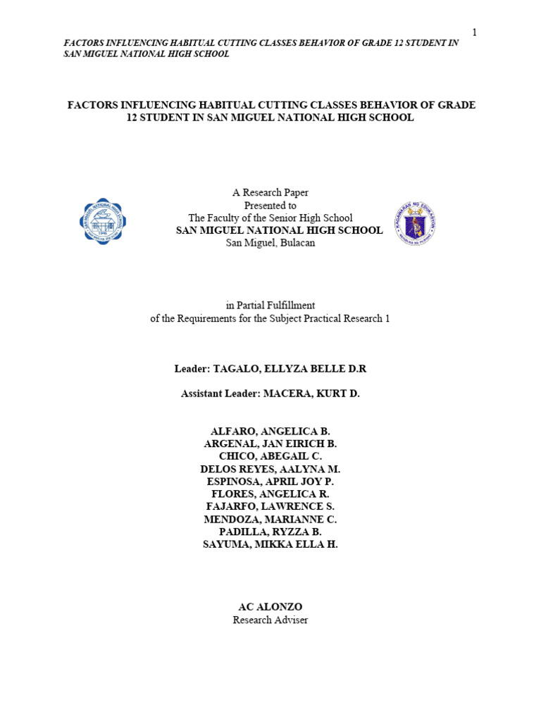 Cutting Classes | PDF | Teachers | Learning