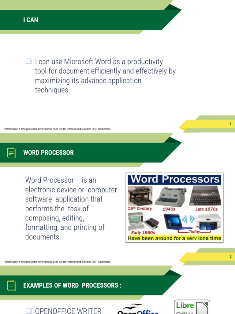 4 Advance Word Processing Skill | PDF | Microsoft Word | Word Processor