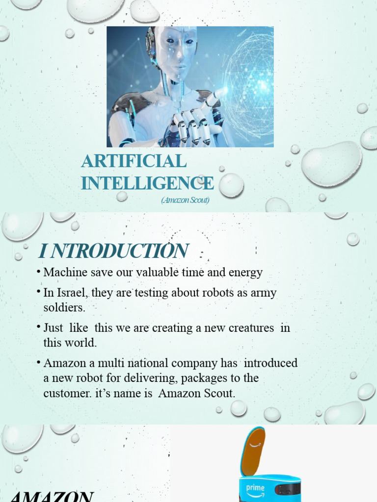 Artificial Intelligence: (Amazon Scout) | PDF