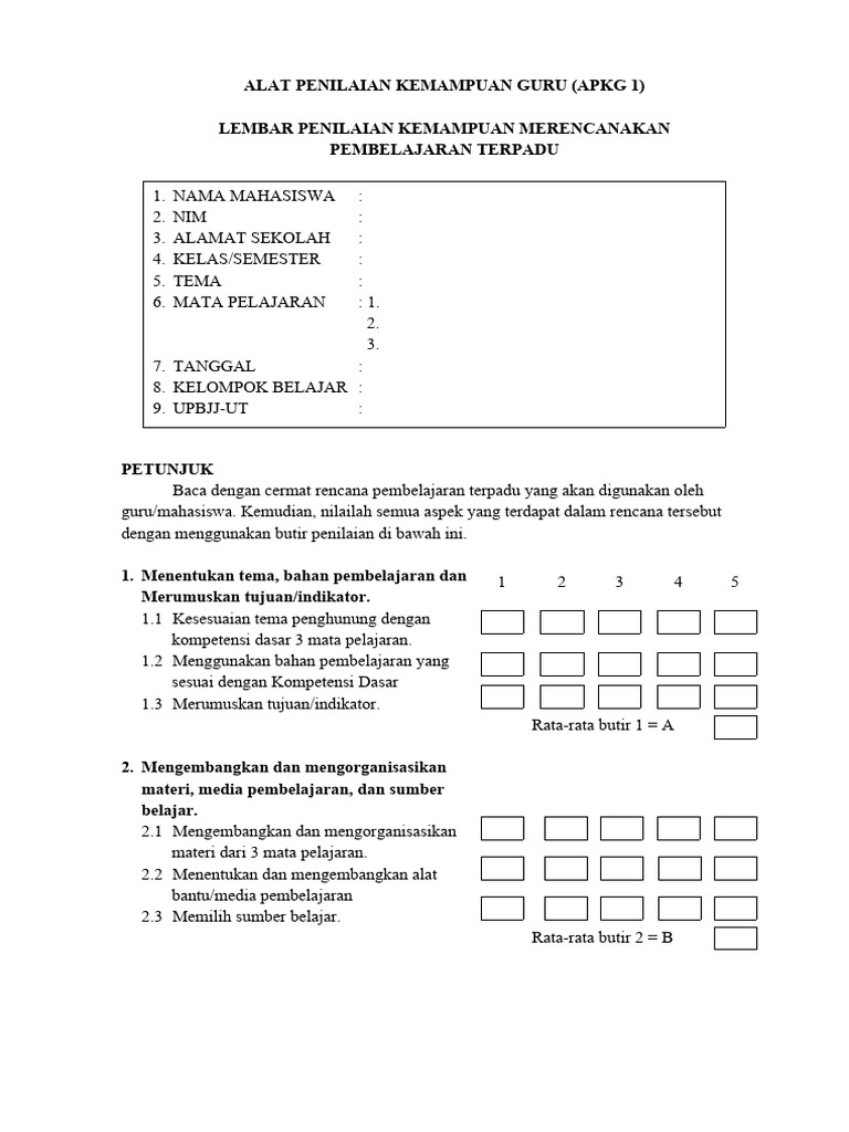 Format-Apkg-Simulasi-Dan-Refleksi Pemb. Terpadu | PDF | Karier & Perkembangan