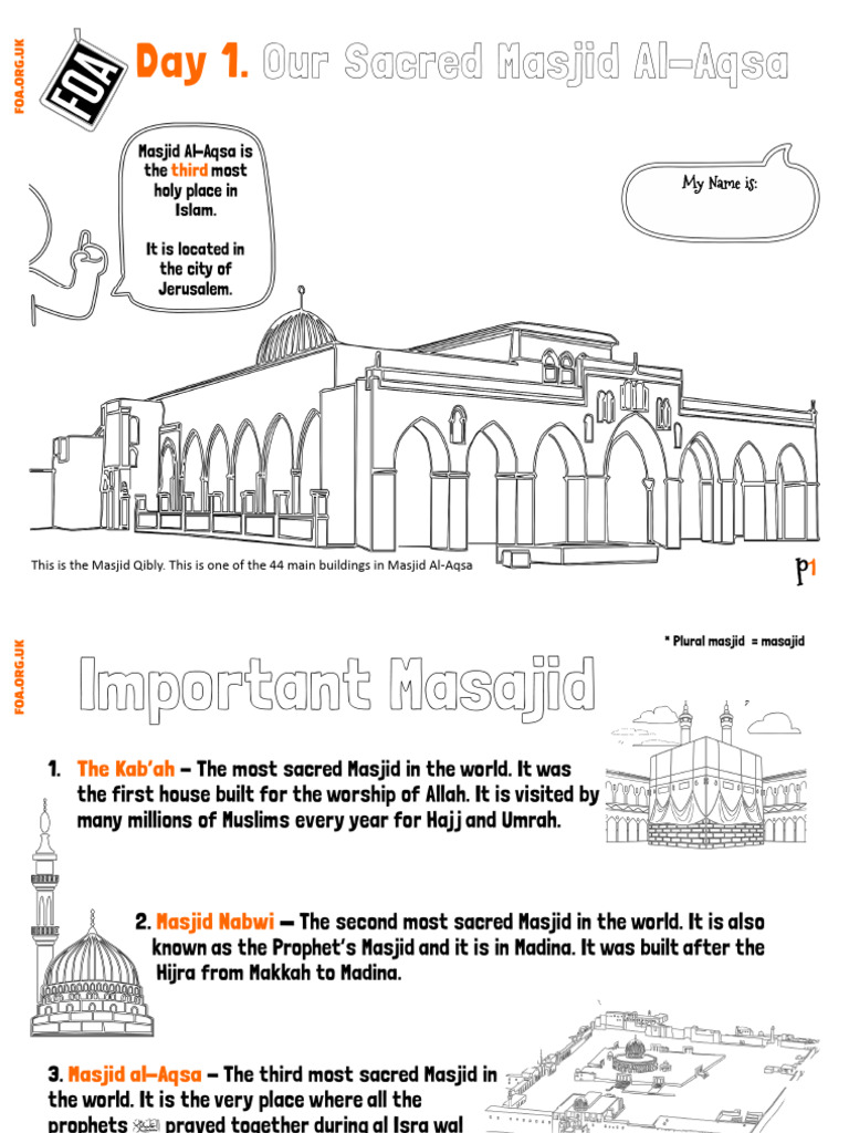Aqsa WB 1 | PDF | Temple Mount | Mosque