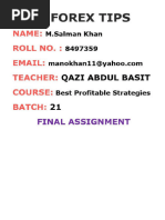 TJR Trading Course Notebook | PDF