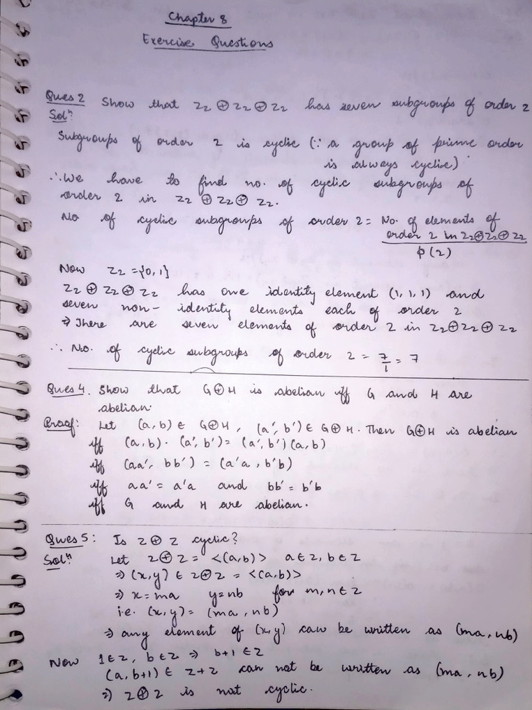 Chapter 8 Assignment Questions | PDF