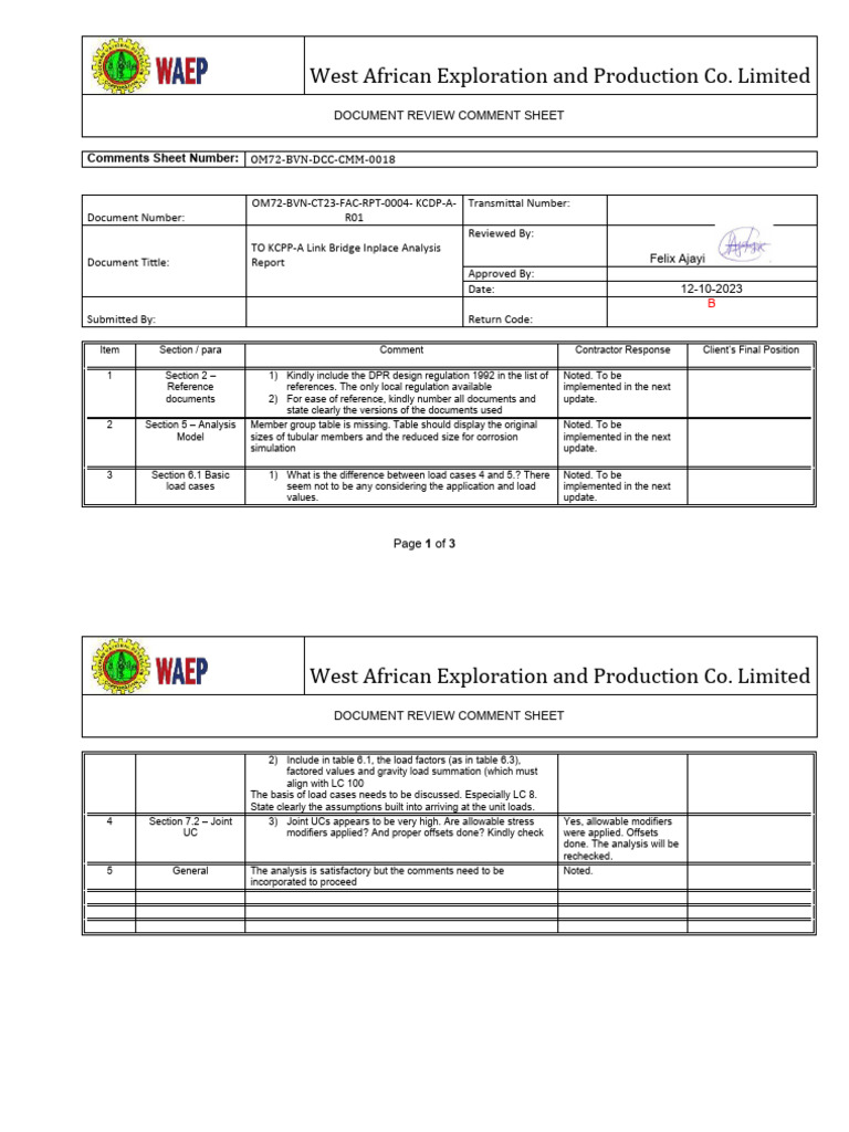 OM72-BVN-CT23-FAC-RPT-0004 - KCDP-A TO KCPP-A Link Bridge Inplace ...