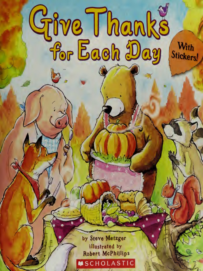 Give Thanks For Each Day Englishare | PDF | Intellectual Works | Publishing