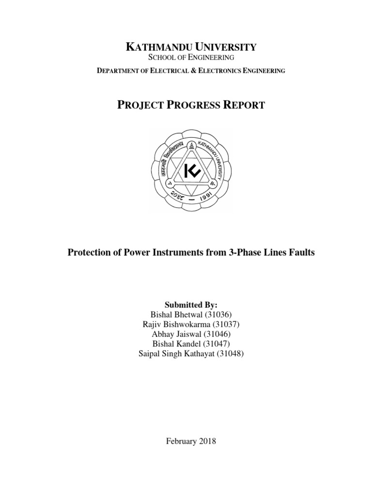 Progress Report Final | PDF | Rectifier | Physical Quantities