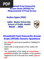 U.S. Food Security Survey: Six-Item Module | PDF | Food Security